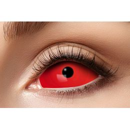 Eyecatcher Jahreslinsen Sclera Red Eye Kontaktlinse mit Minus Sehstärken