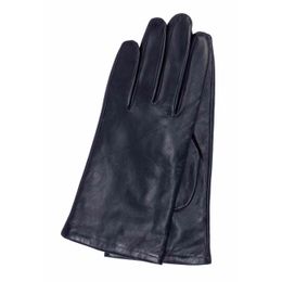 Lederhandschuhe Gretchen "Women´s Glove Pura" Gr. 7,5, blau (dunkelblau) Damen Handschuhe Fingerhandschuhe