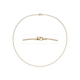 Halsreif Jobo Halsketten Gr. Gelbgold 585, Länge: 45 cm, gelb (gelbgold 585) Damen Halsketten