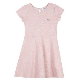 3 Pommes A-Linien-Kleid Kleid 3 Pommes Kurzarm Mädchen Vieux Rose (1-tlg)