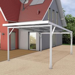 Einzelcarport Gutta "Premium" Carports Gr. H: 200 cm, weiß Carports