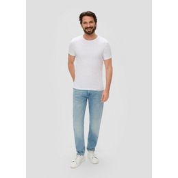s.Oliver Stoffhose Jeans Mauro / Regular Fit / High Rise / Tapered Leg