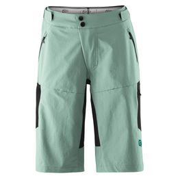 Radhose Gonso "CASINA" Gr. 36, Normalgrößen, grün (hellgrün) Damen Hosen Sporthosen