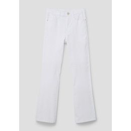 s.Oliver Stoffhose Jeans Beverly / Relaxed Fit / High Rise / Flared Leg Waschung