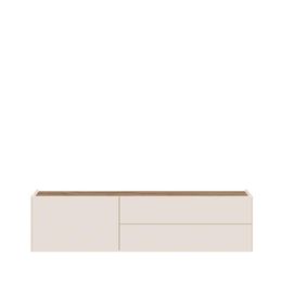 TV-Board Places of Style "Sky45" Sideboards Gr. B/H/T: 148 cm x 37 cm x 47 cm, Breite 148 cm, 2, beige (cashmere farbe) TV-Lowboards