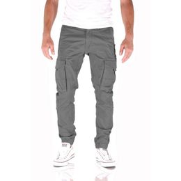 Jack & Jones Jack & Jones Cargojeans Jack & Jones Paul Flake Cargo Tapered Fit Herren Jeans Hose