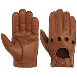 Stetson Lederhandschuhe Sportive Herren Handschuhe Leder/Deer Nappa