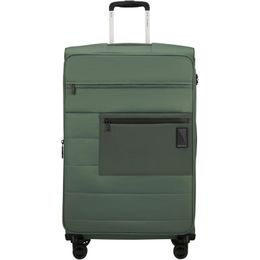 Weichgepäck-Trolley Samsonite "Vacay, pistacho green, 77 cm" Gr. B/H/T: 47 cm x 77 cm x 29 cm 104 l, grün (pistachio green) Koffer Weichschalenkoffer