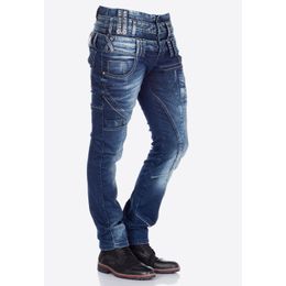 Cipo & Baxx Bequeme Jeans CIPO & BAXX Gr. 29, Länge 32, blau Herren Jeans