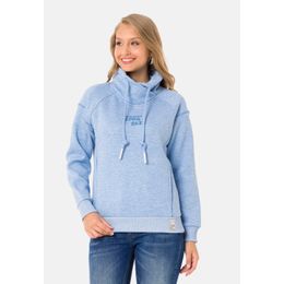 Cipo & Baxx Sweatshirt CIPO & BAXX Gr. L, blau Damen Sweatshirts