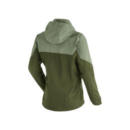 Outdoorjacke Maier Sports "Halny rec M" Gr. 50, grün (schilfgrün) Herren Jacken Outdoorjacken Funktionsjacke, wasserdichte Regenjacke mit Kapuze, Wanderjacke