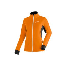 Softshelljacke Maier Sports "Venabu W" Gr. 42, gelb (dottergelb) Damen Jacken Sportjacken