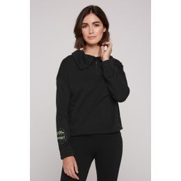 Sweater SOCCX Gr. S, schwarz Damen Sweatshirts