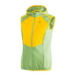 Funktionsjacke Maier Sports "Trift Vest W" Gr. 38, grün (grasgrün) Damen Jacken Sportjacken