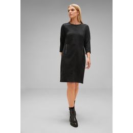 Midikleid Street One Gr. 36, EURO-Größen, schwarz (black) Damen Kleider Freizeitkleider
