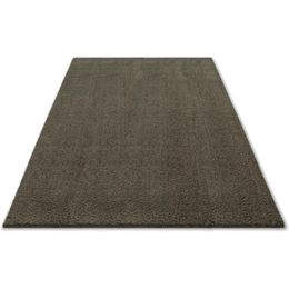 Hochflor-Teppich Andas "Ilvi" Teppiche Gr. B/L: 160 cm x 230 cm, 31 mm, 1 St., braun Esszimmerteppiche