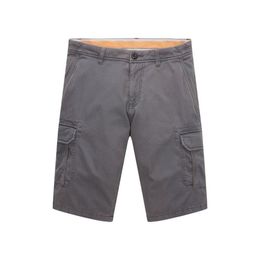 Tom Tailor Chinoshorts Chino Cargo Shorts Kurze Twill Hose 5620 in Grau