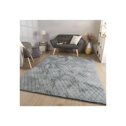 TT Home Hochflor-Teppich Wohnzimmer Esszimmer Schlafzimmer Flauschig Weich