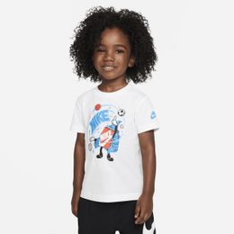 Nike T-Shirt mit Grafik für Kleinkinder - Weiß