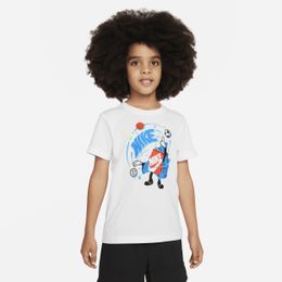 Nike T-Shirt mit Grafik für jüngere Kinder - Weiß
