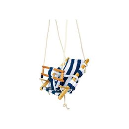 Small Foot - Wooden Toddler Swing Navy Blue 120cm