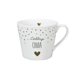 Krasilnikoff Happy Cup Lieblings Oma, 400 ml