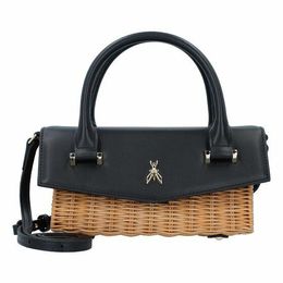 Patrizia Pepe Fly Bambi Handtasche 20 cm black-natural