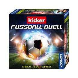 Kosmos Kicker Fußball-Duell, Brettspiel Spieleranzahl: 2 - 4 Spieler Spieldauer: 25 Minuten Altersangabe: ab 8 Jahren