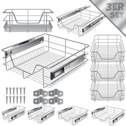 Kesser® Teleskopschublade ? Küchenschublade ? Küchenschrank ? Korbauszug ? Schrankauszug ? Vollauszug ? Schublade