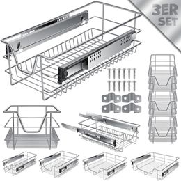 Kesser® Teleskopschublade ? Küchenschublade ? Küchenschrank ? Korbauszug ? Schrankauszug ? Vollauszug ? Schublade