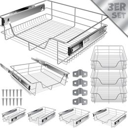 Kesser® Teleskopschublade ? Küchenschublade ? Küchenschrank ? Korbauszug ? Schrankauszug ? Vollauszug ? Schublade