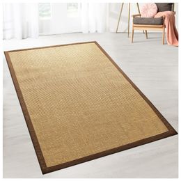 Karat Sisal-Teppich Amazonas Kork Mit Bordüre