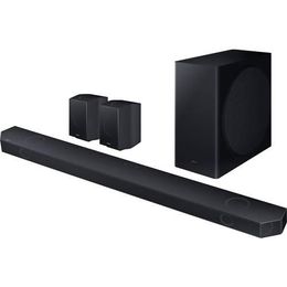 Samsung Q-Soundbar HW-Q935GD Surround System Schwarz Dolby Atmos®, Bluetooth®, High-Resolution Audio, WLAN, Wandbefestigung, Sprachsteuerung