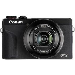 Canon PowerShot G7 X III Vlogger Kit Digitalkamera 20.1 Megapixel Schwarz 4K-Video, Full HD Video, Bluetooth, WiFi