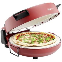 Clatronic PM 3787 Pizzamaker rot Pizzabäcker