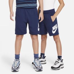 Nike Sportswear Club Fleece French-Terry-Shorts für ältere Kinder - Blau