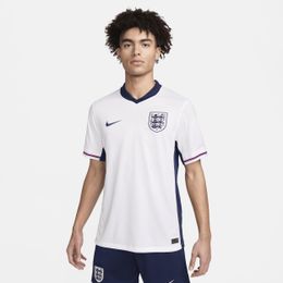 England (Men's Team) 2024/25 Stadium Home Nike Replica Fußballtrikot mit Dri-FIT-Technologie für Herren - Weiß