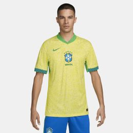 Brazil 2024 Stadium Home Nike Dri-FIT Replica-Fußballtrikot für Herren - Gelb