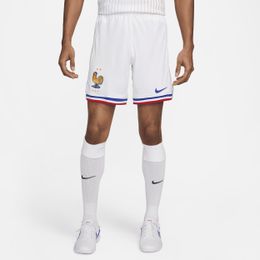 FFF 2024 Stadium Home Nike Dri-FIT Fußball-Replica-Shorts für Herren - Weiß