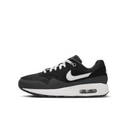 Nike Air Max 1 Schuh für ältere Kinder - Schwarz