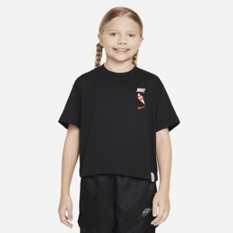 Nike Sportswear T-Shirt für ältere Kinder (Mädchen) - Schwarz