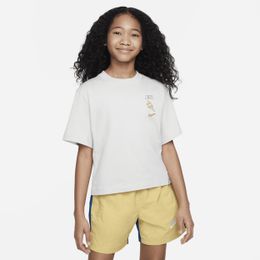 Nike Sportswear T-Shirt für ältere Kinder (Mädchen) - Grau