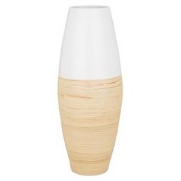 Vase Naturelle Weiß/Natur