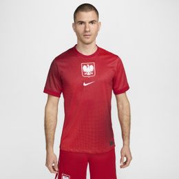 Polen 2024/25 Stadium Away Nike Replica Fußballtrikot mit Dri-FIT-Technologie für Herren - Rot