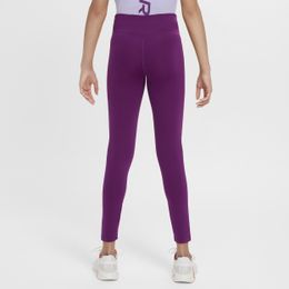 Nike Dri-FIT One Leggings für ältere Kinder (Mädchen) - Lila