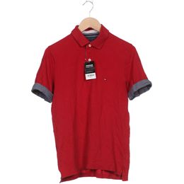 Tommy Hilfiger Herren Poloshirt, rot, Gr. 48