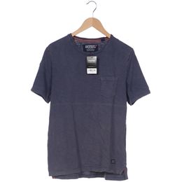 Superdry Herren T-Shirt, blau, Gr. 52