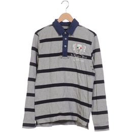 Gaastra Herren Poloshirt, grau, Gr. 48