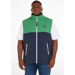 Tommy Jeans Plus Jerseyweste TJM PLUS CLBK CHICAGO VEST mit Stehkragen, bunt