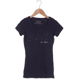 Guess Damen T-Shirt, marineblau, Gr. 34